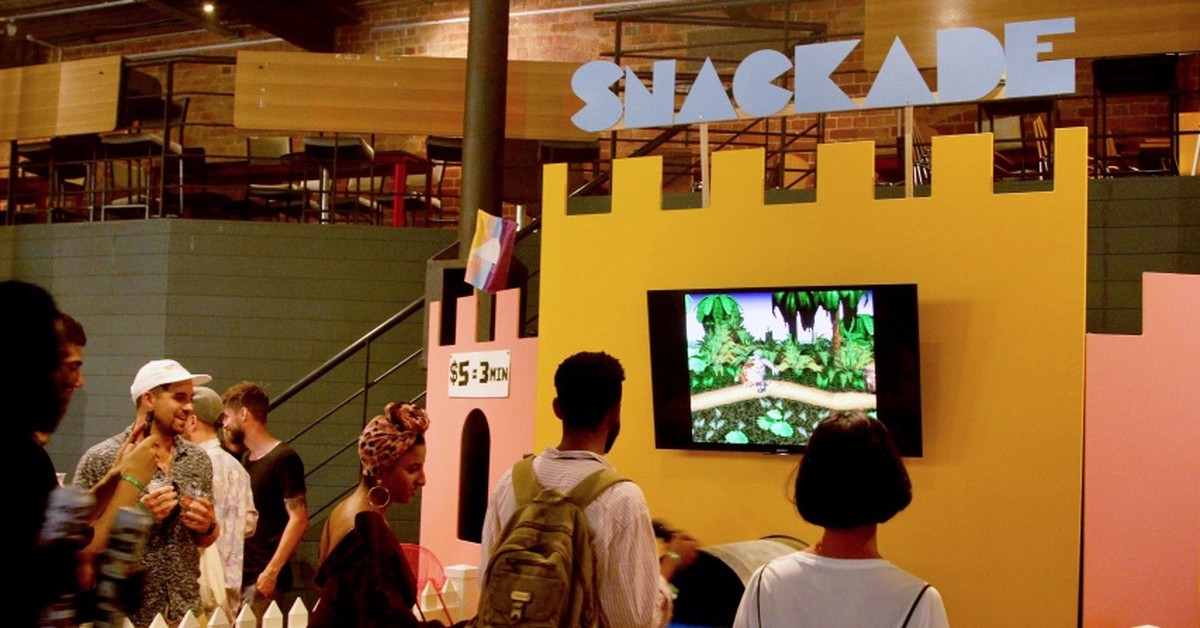 A Snack-Dispensing Video Game Arcade