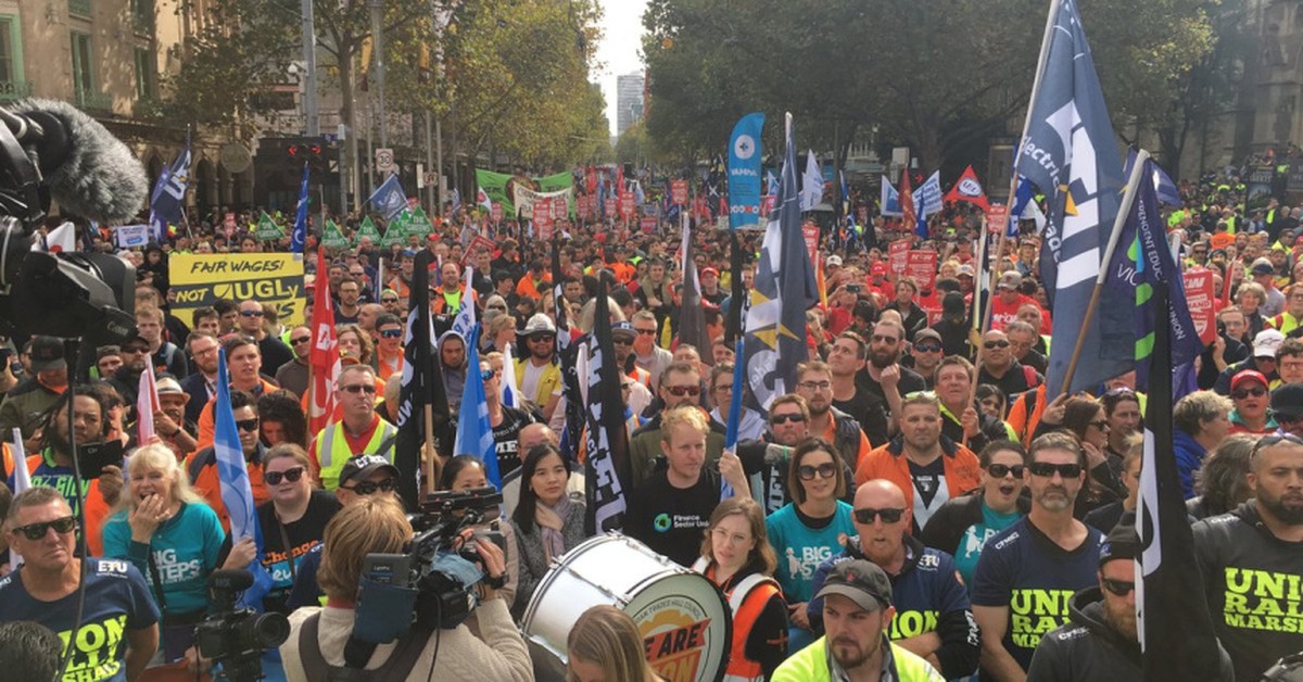 Major Protest Disrupts CBD Transport Grid