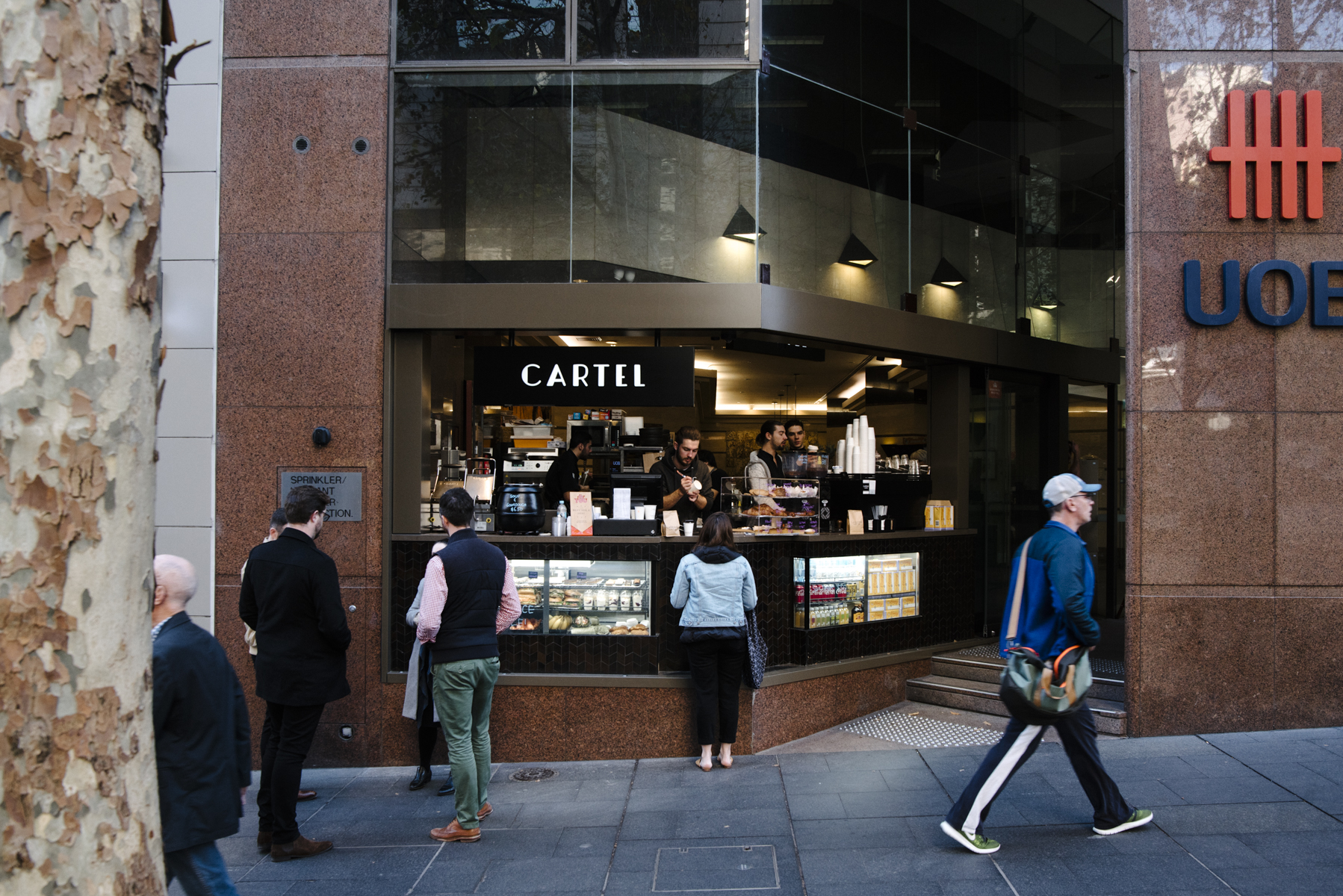 A Hole-in-the-Wall Cafe Has Opened Directly Onto Martin Place