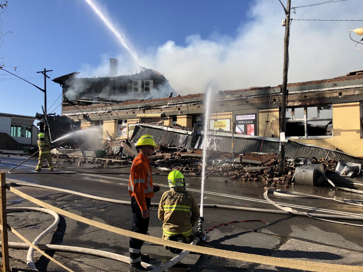 Fire at Sydenham’s General Gordon Hotel