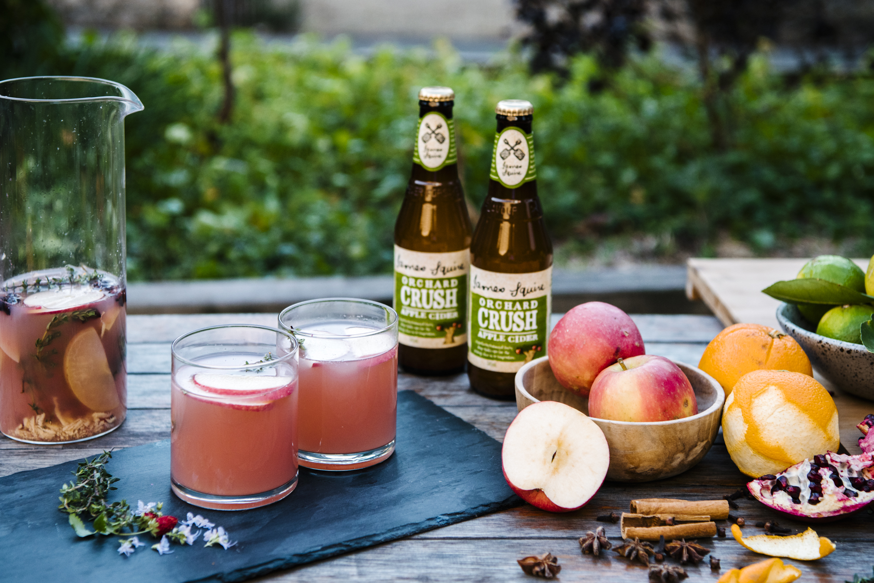 Recipe: Mulled Cider With Pomegranate and Thyme