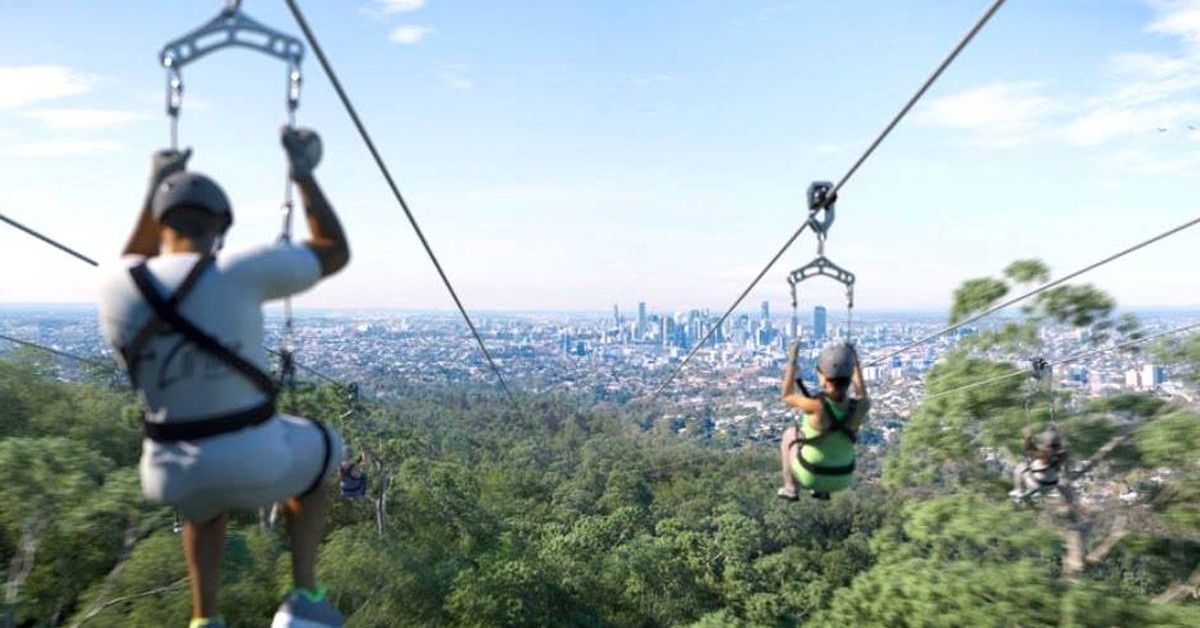 Mt Coot-tha Zip-Line Given Go-Ahead by Brisbane City Council