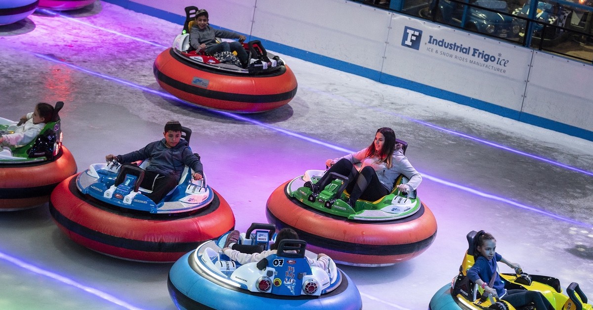 Ice Rink Bumper Cars Are Coming to Melbourne This Winter