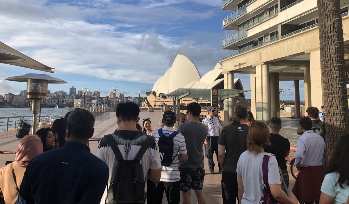 The Opera House Has Been Evacuated After A Gas Leak