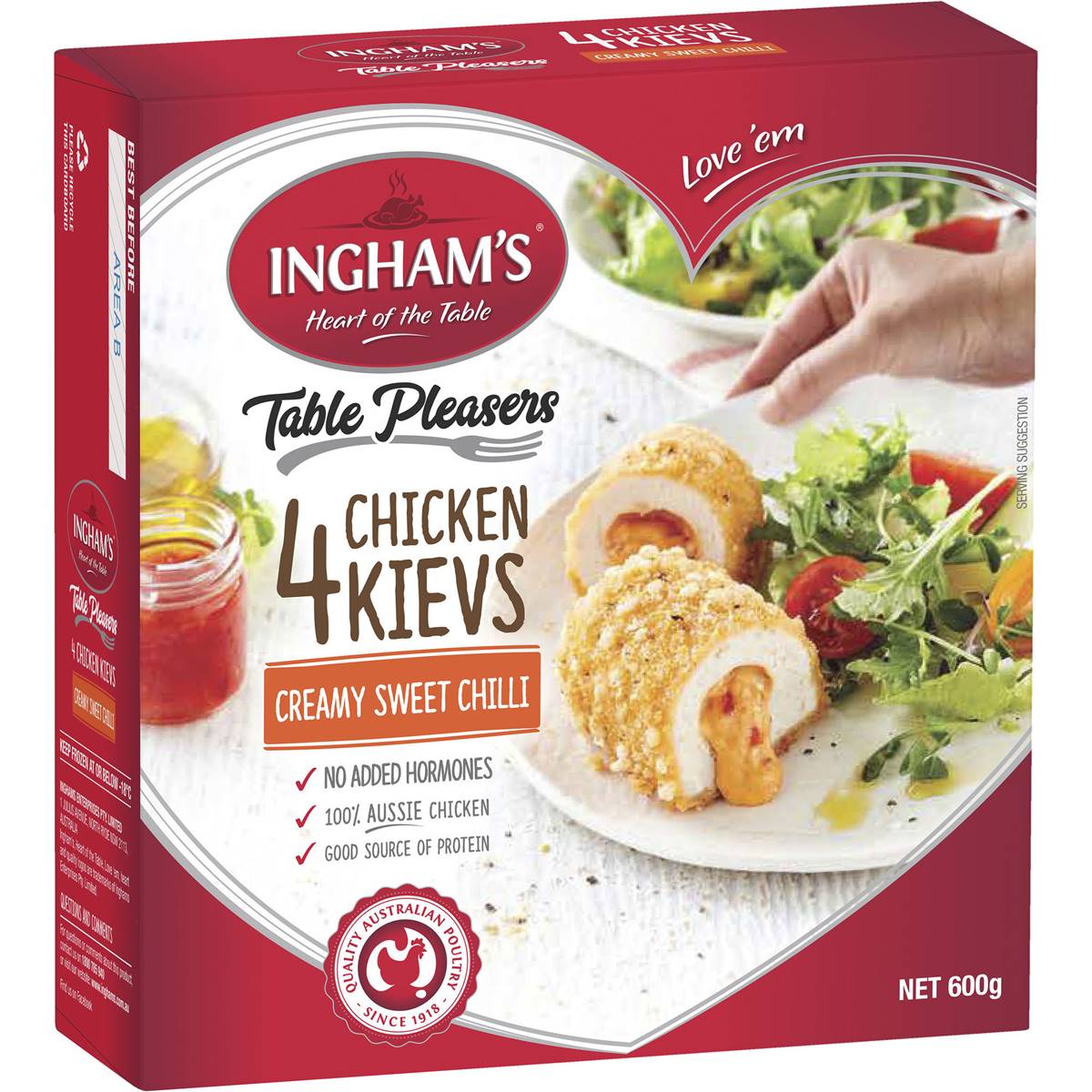 Ingham’s Recalls Sweet Chilli Chicken Kiev From Woolworths Because of ...