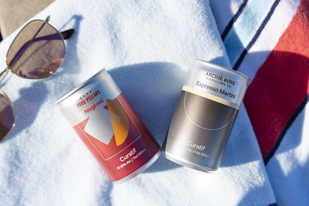 Swap Your Vodka Cruiser for a Curatif Canned Cocktail