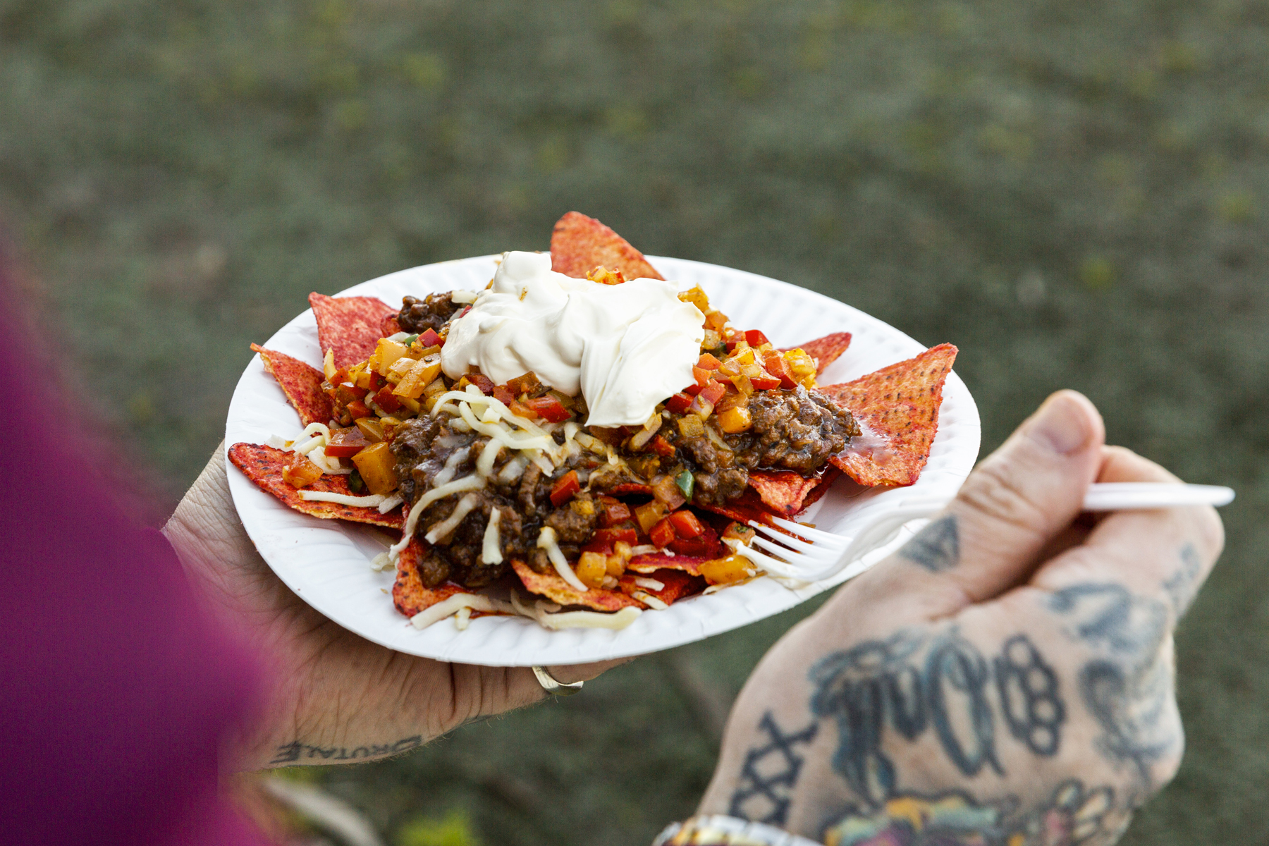 Fancy Footy Thermos Snacks: Cowboy Chilli Cheese Nachos