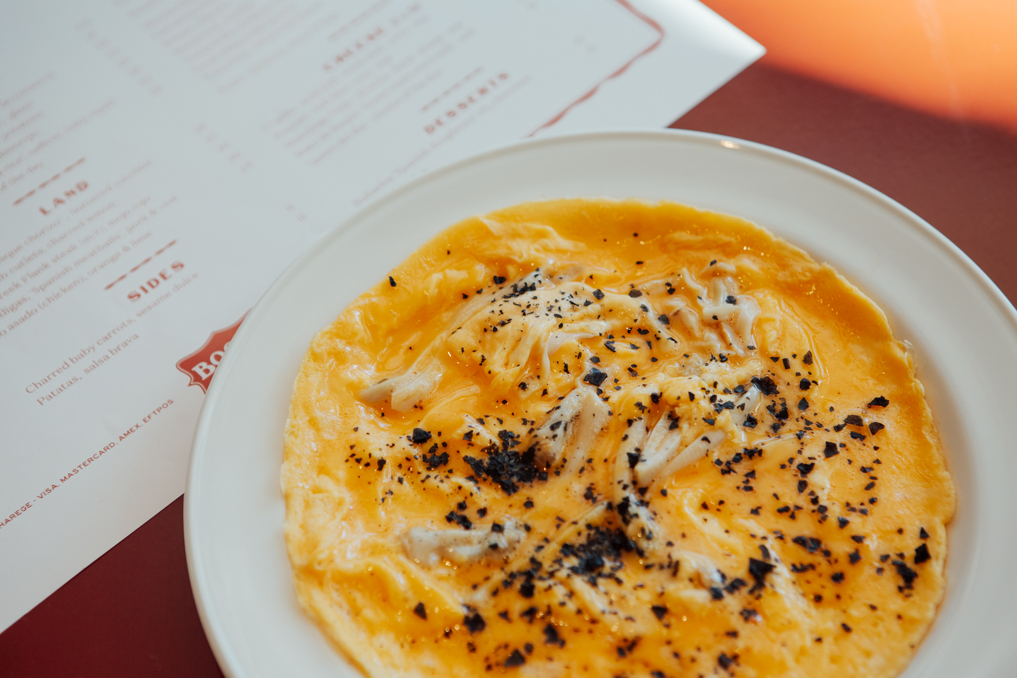 Recipe: Boque by Tapavino’s Razor-Clam Omelette