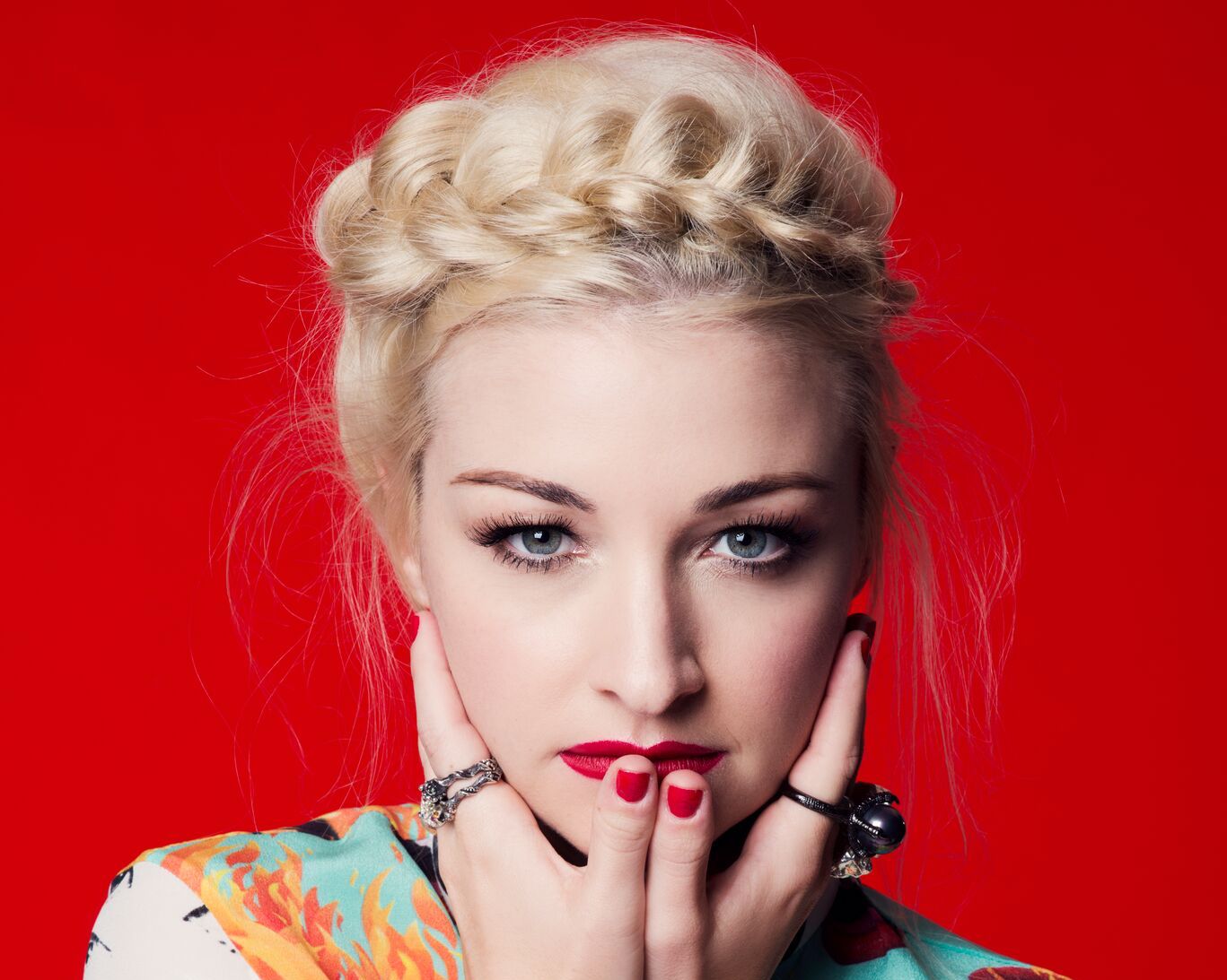 Kate Miller-Heidke at the Australian Open