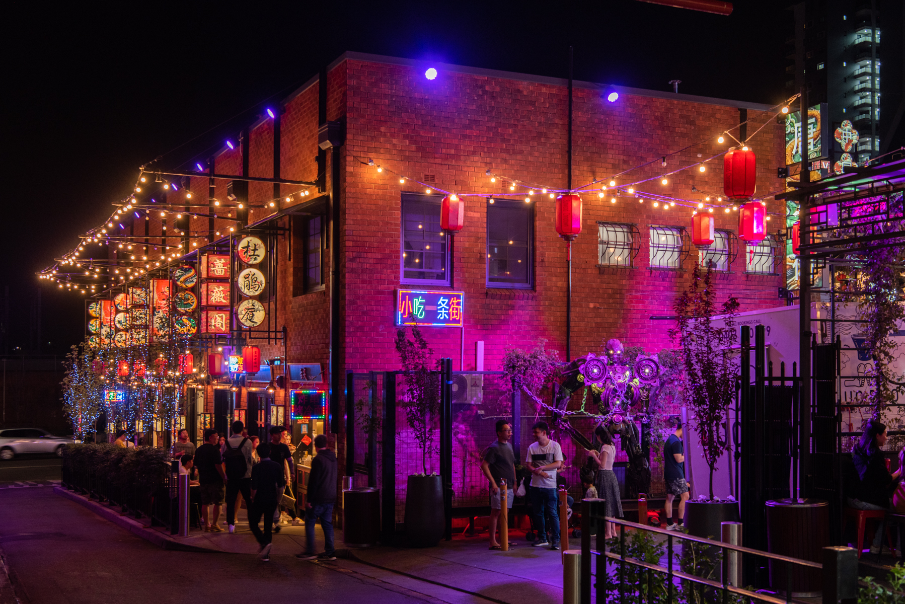 Step Into the Neon-Lit Hawker-Style Food Alley at Burwood Chinatown for ...