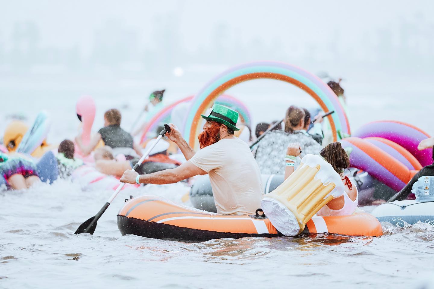 Manly Inflatable Boat Race