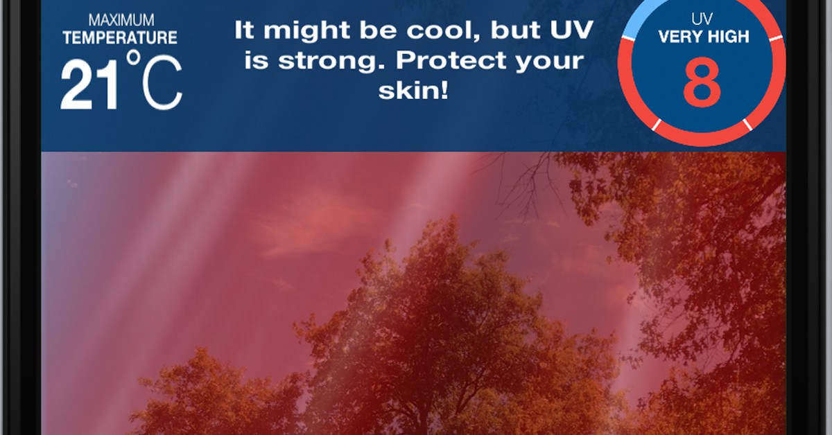 Cancer Council Releases App to Show That Day’s Sunburn Risk