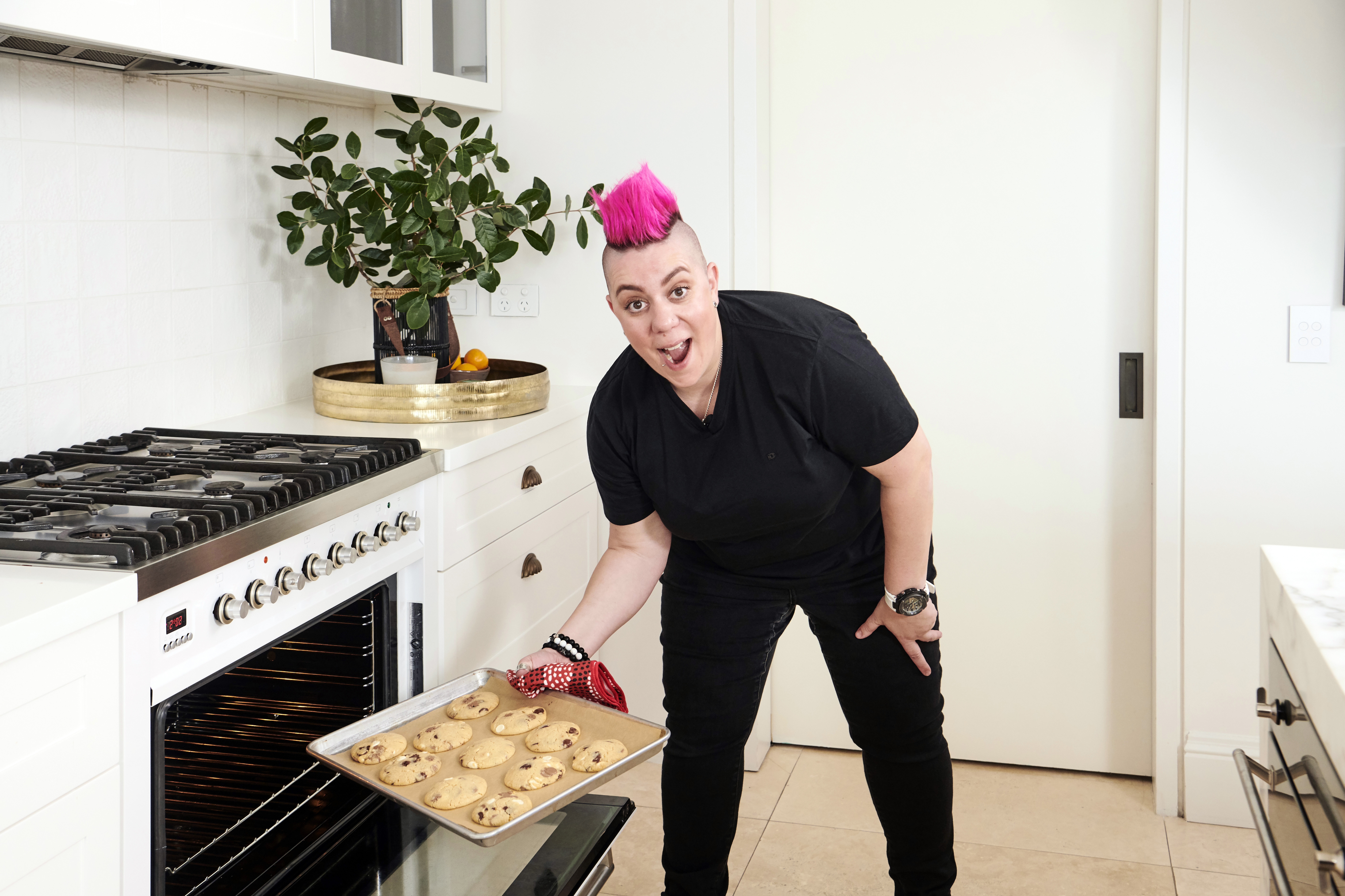 Pastry Chef Anna Polyviou Has Made 1000 Kilos of Triple-Choc Cookie ...