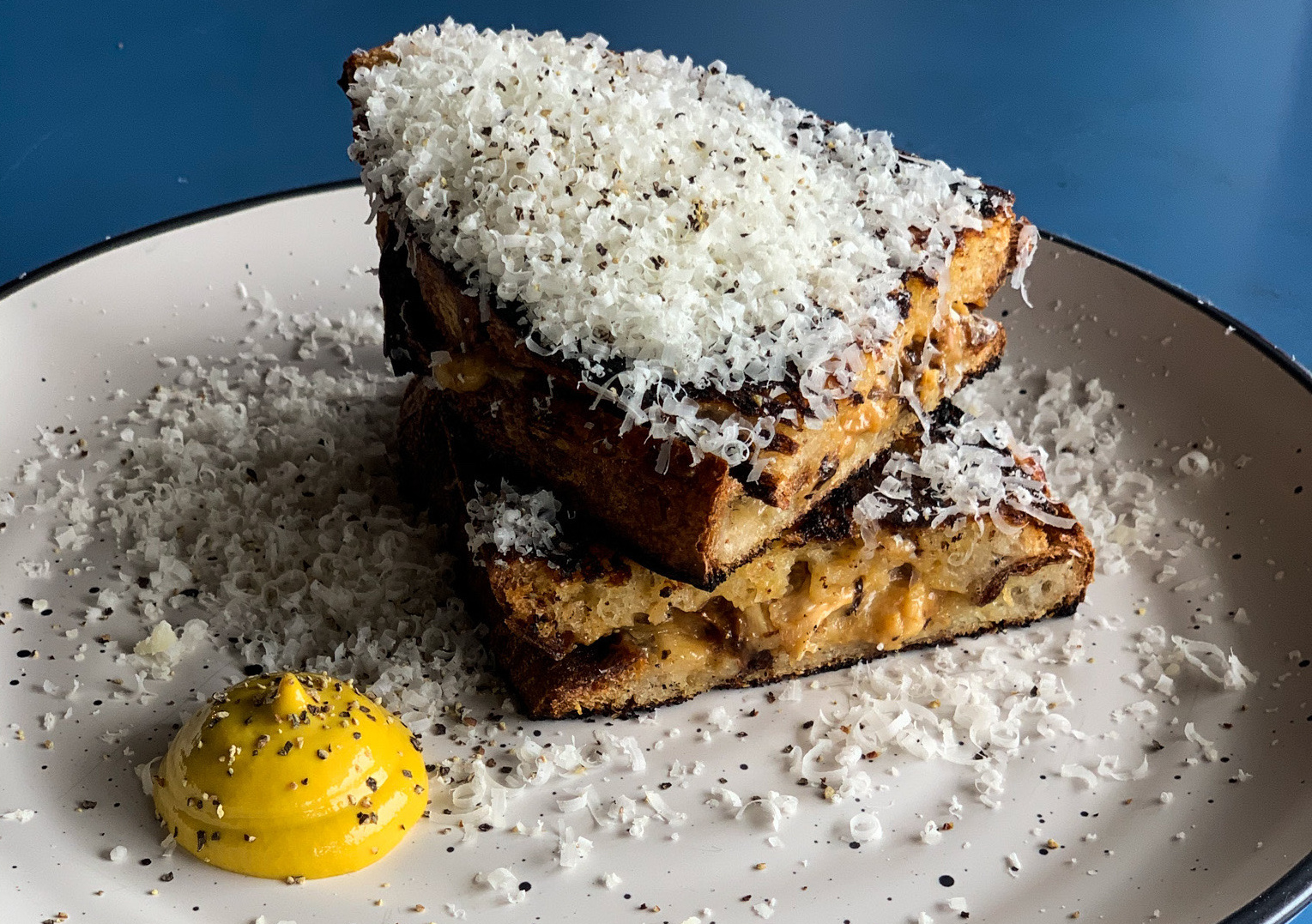 Recipe: Rocker Chef Darren Robertson’s Cauliflower-Cheese Toastie