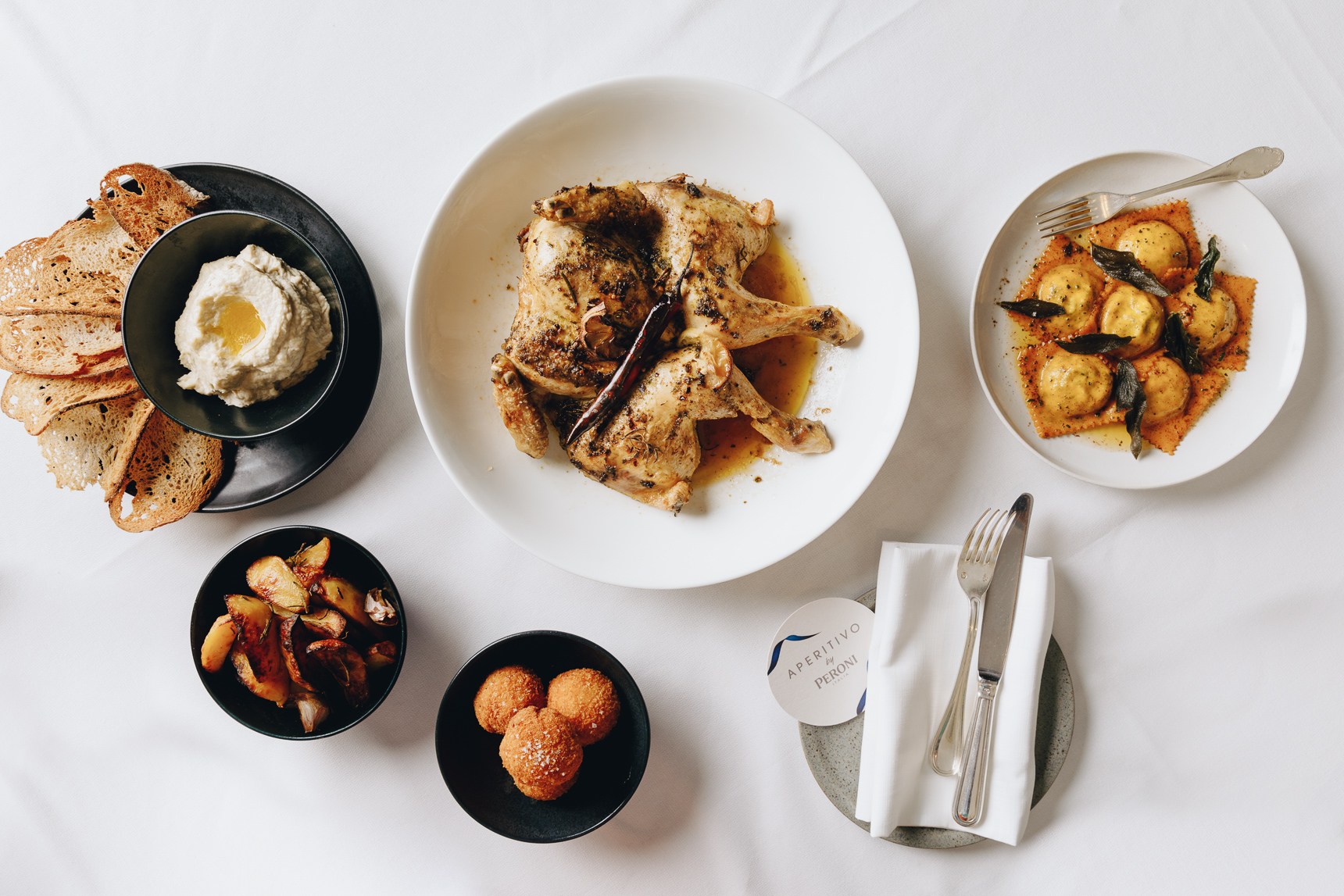 Grossi Announces New Six-Dish Feasting Menu with Aperitivo by Peroni