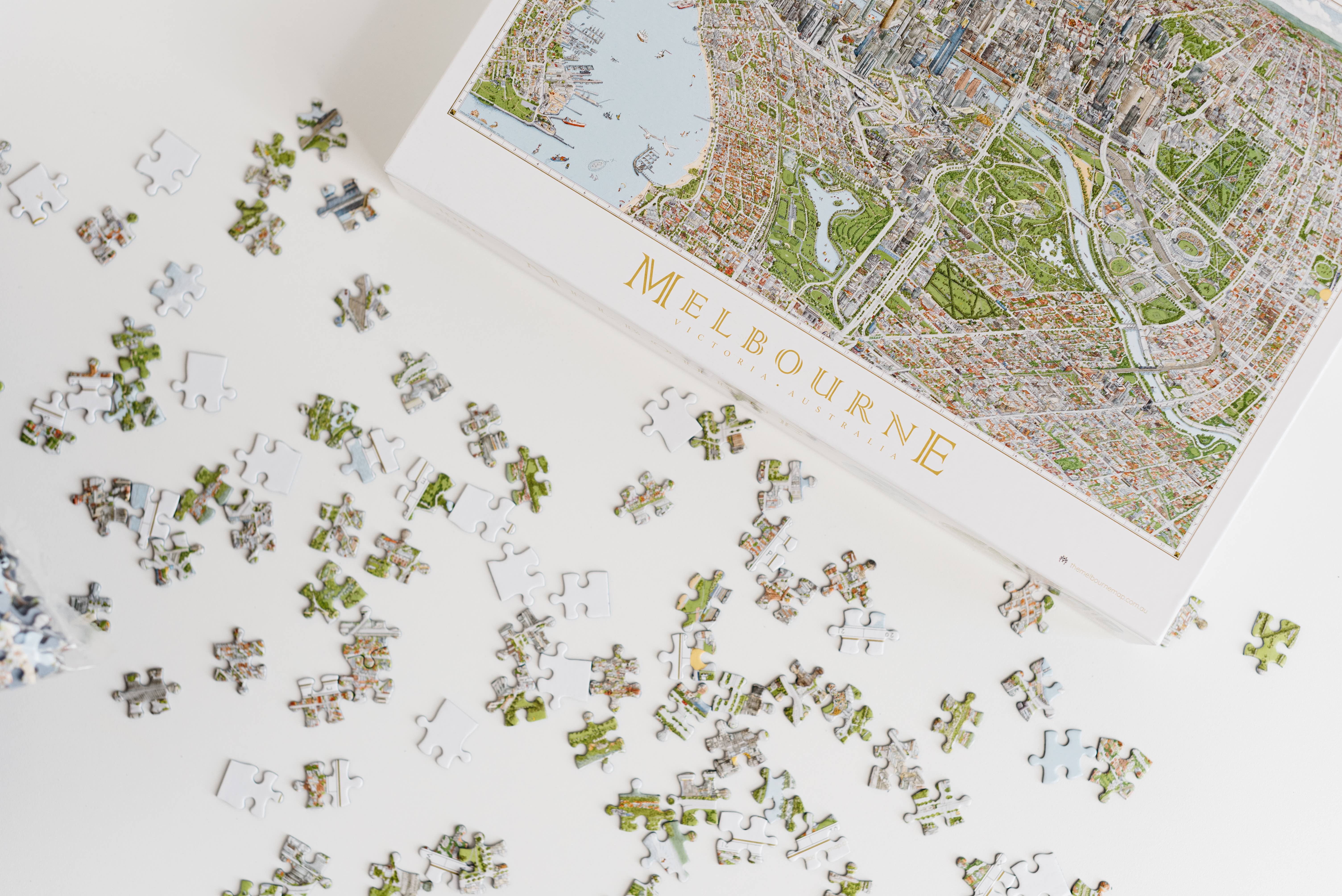 Stay Home and See the Sights of Melbourne With This Intricate 1000 ...