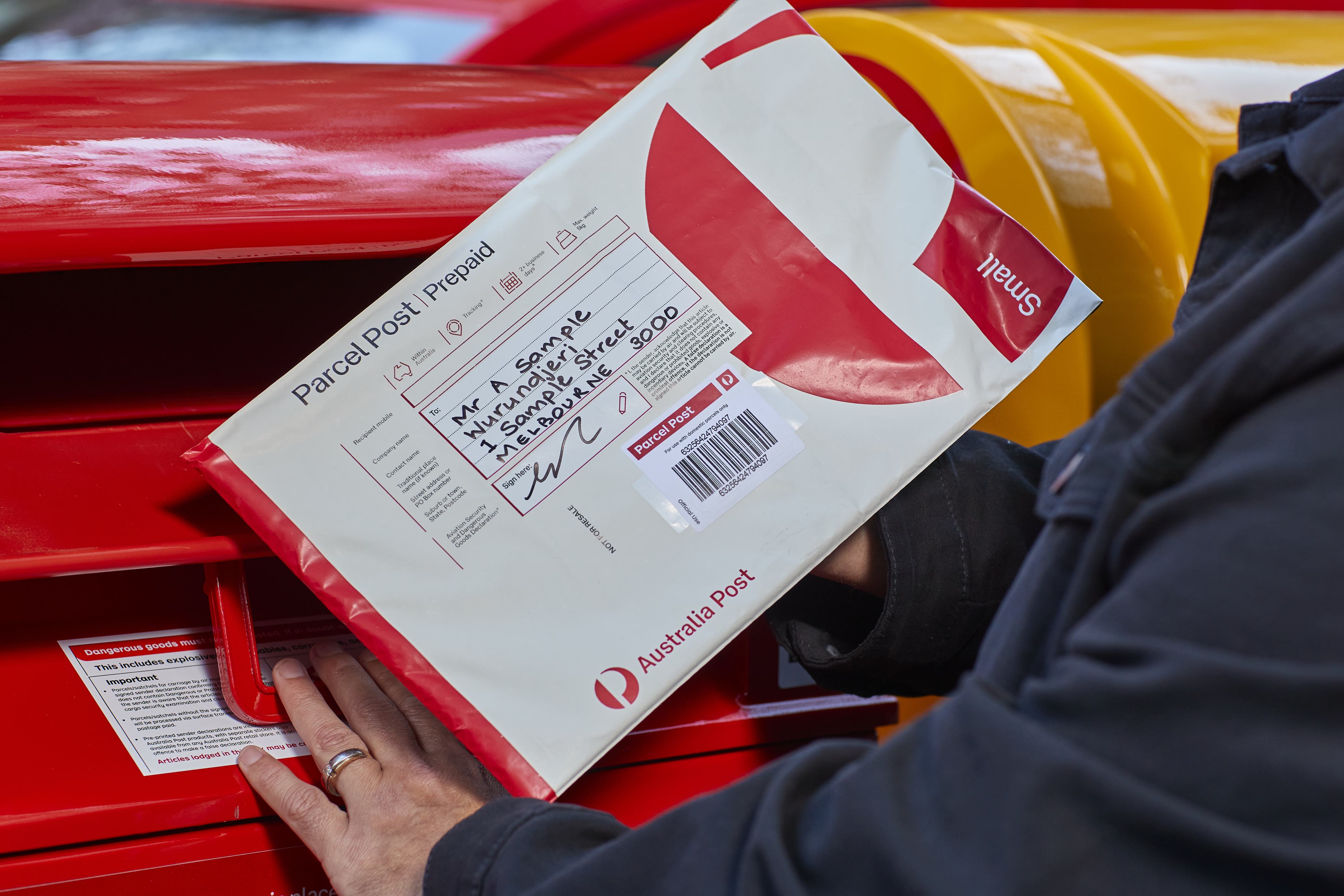 Australia Post Releases Mail Packaging With a Dedicated Space To Add ...