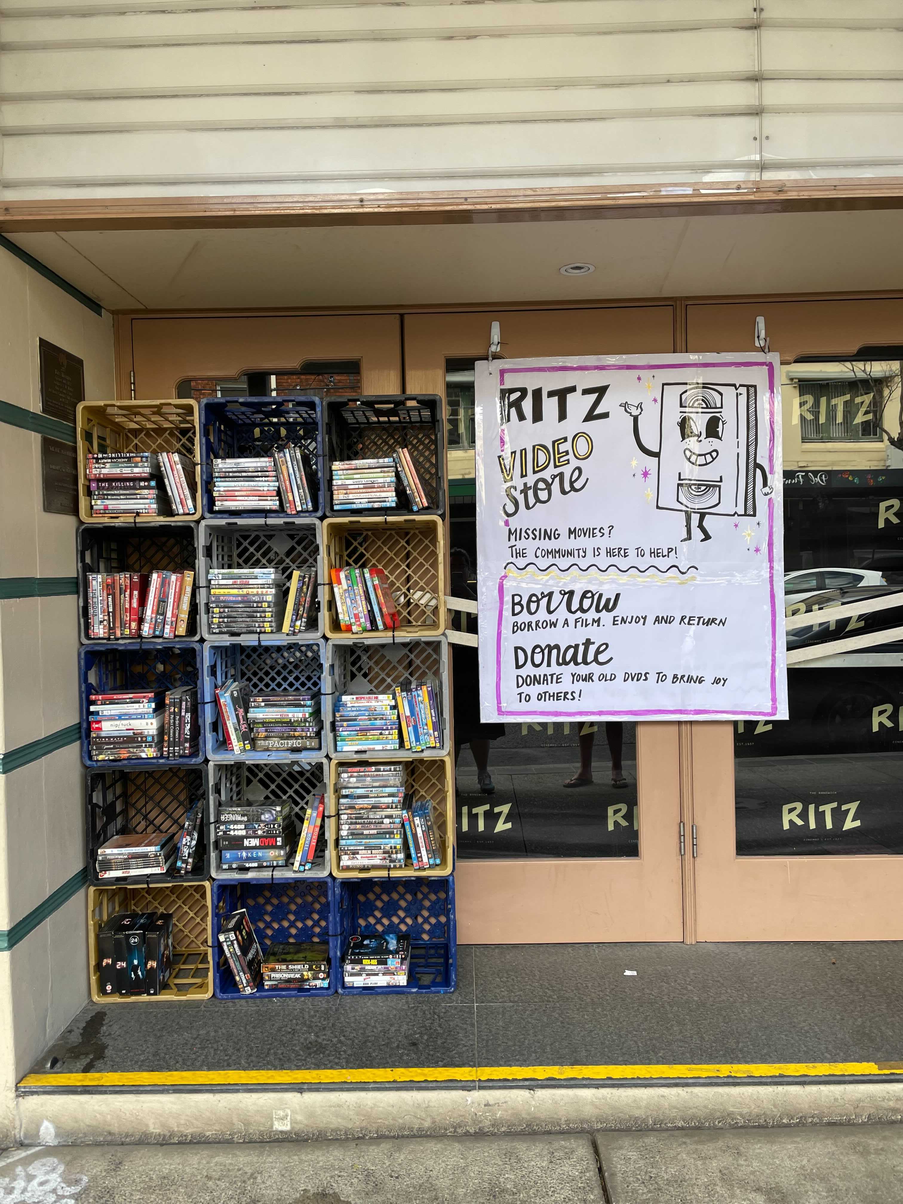 Be Kind, Rewind: Randwick’s Ritz Cinema Has Set Up a “Video Store” So ...
