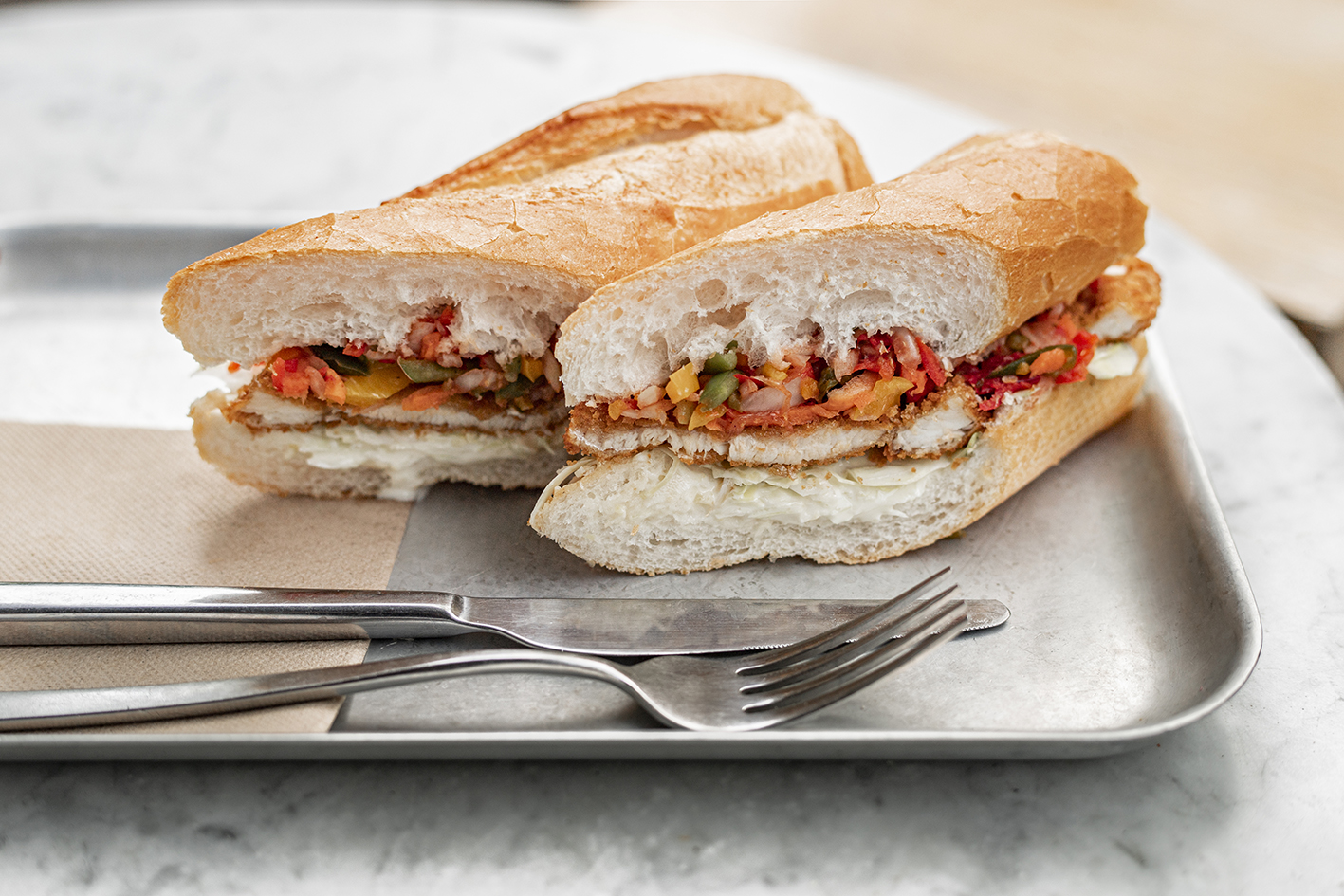 Lucky Pickle’s Limited-Edition Fried Fish Sandwich