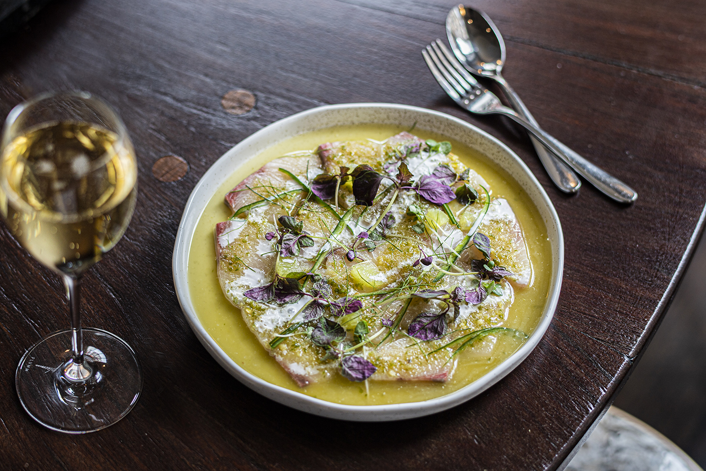 Recipe: Chin Chin’s Kingfish Sashimi to Pair With Champagne