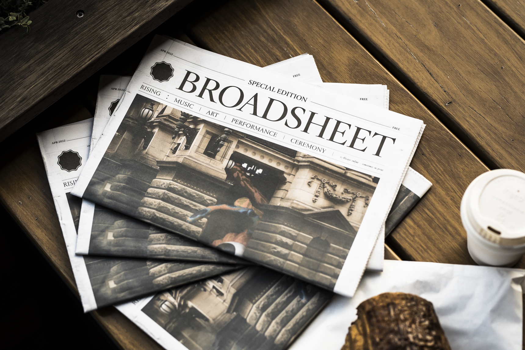 Out Now: A Special Broadsheet Melbourne Print Edition, All About Rising