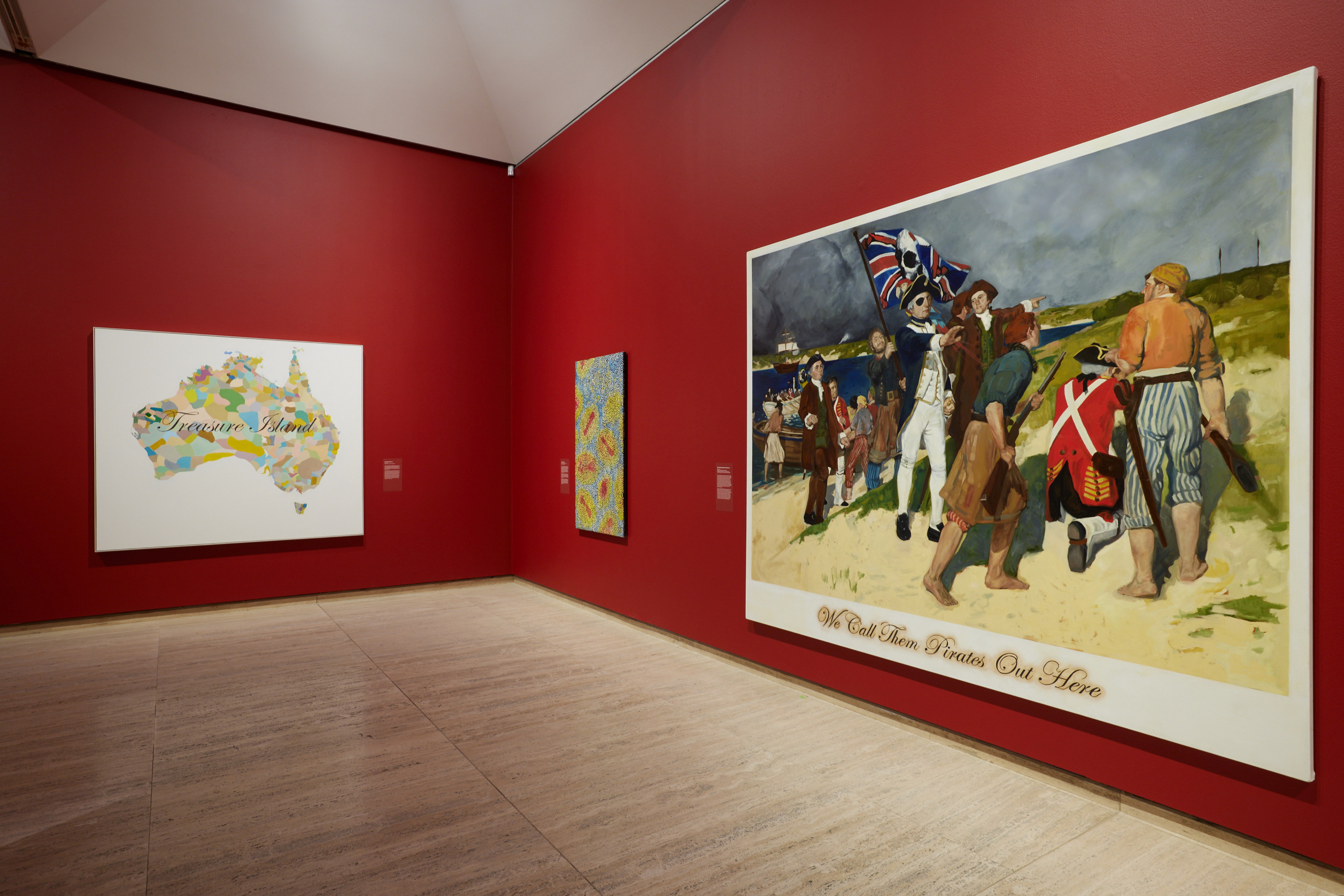 Daniel Boyd’s First Major Solo Exhibition, Treasure Island, Skewers ...