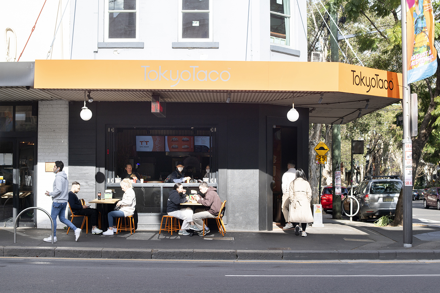 Cheerful New Newtown Diner Tokyo Taco Puts a Japanese Spin on Tacos