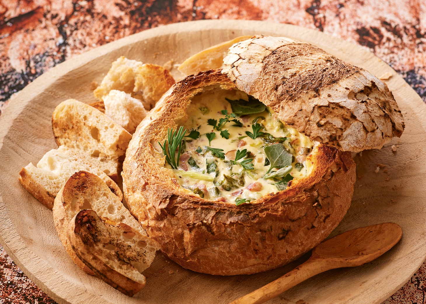 Recipe: Make a Crowd-Pleasing Classic Cob Loaf Even More Australian ...