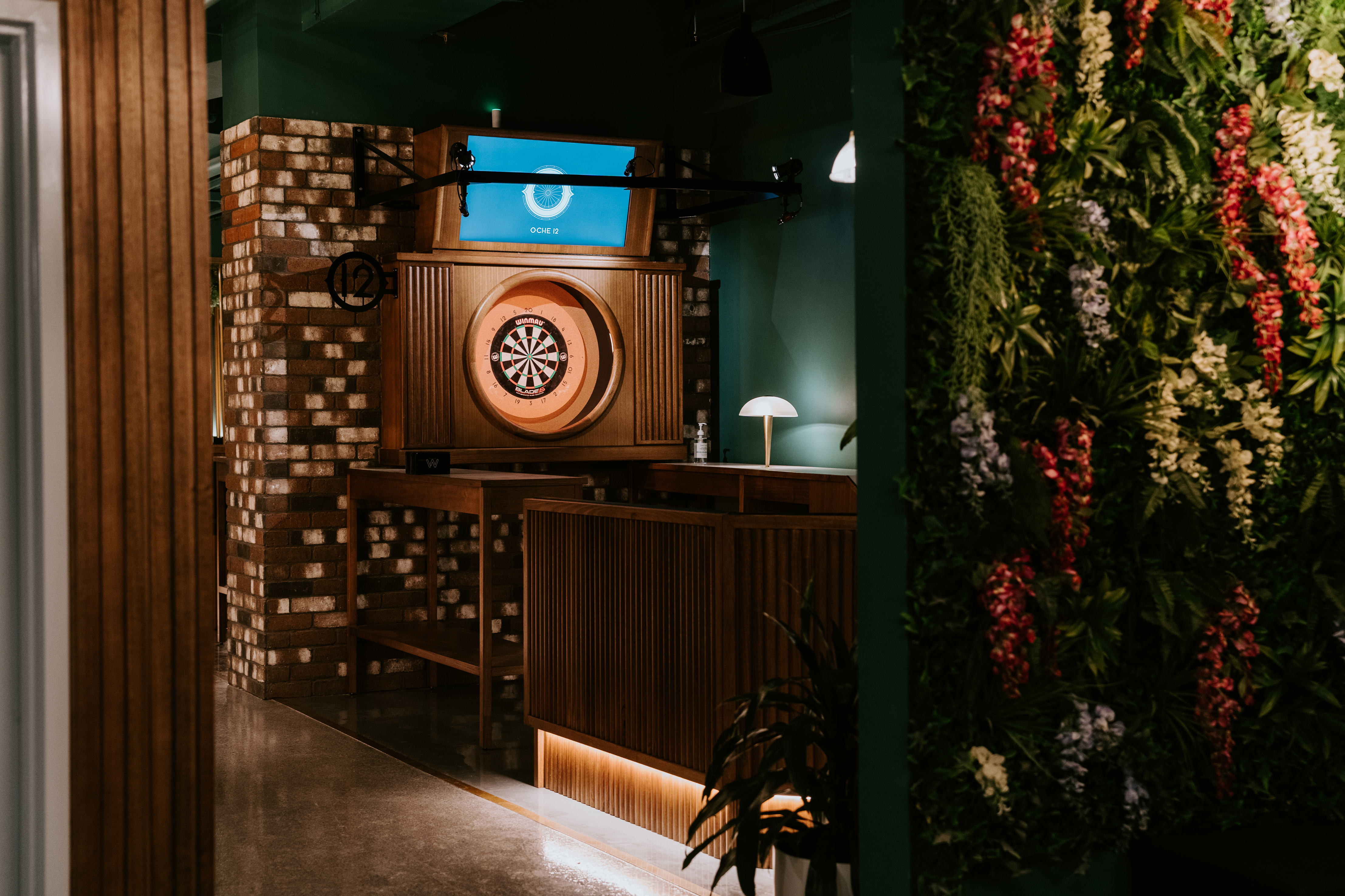 First Look: Dining, Drinking and (Electronic) Darts Come Together at Oche, in the Old Michaels ...