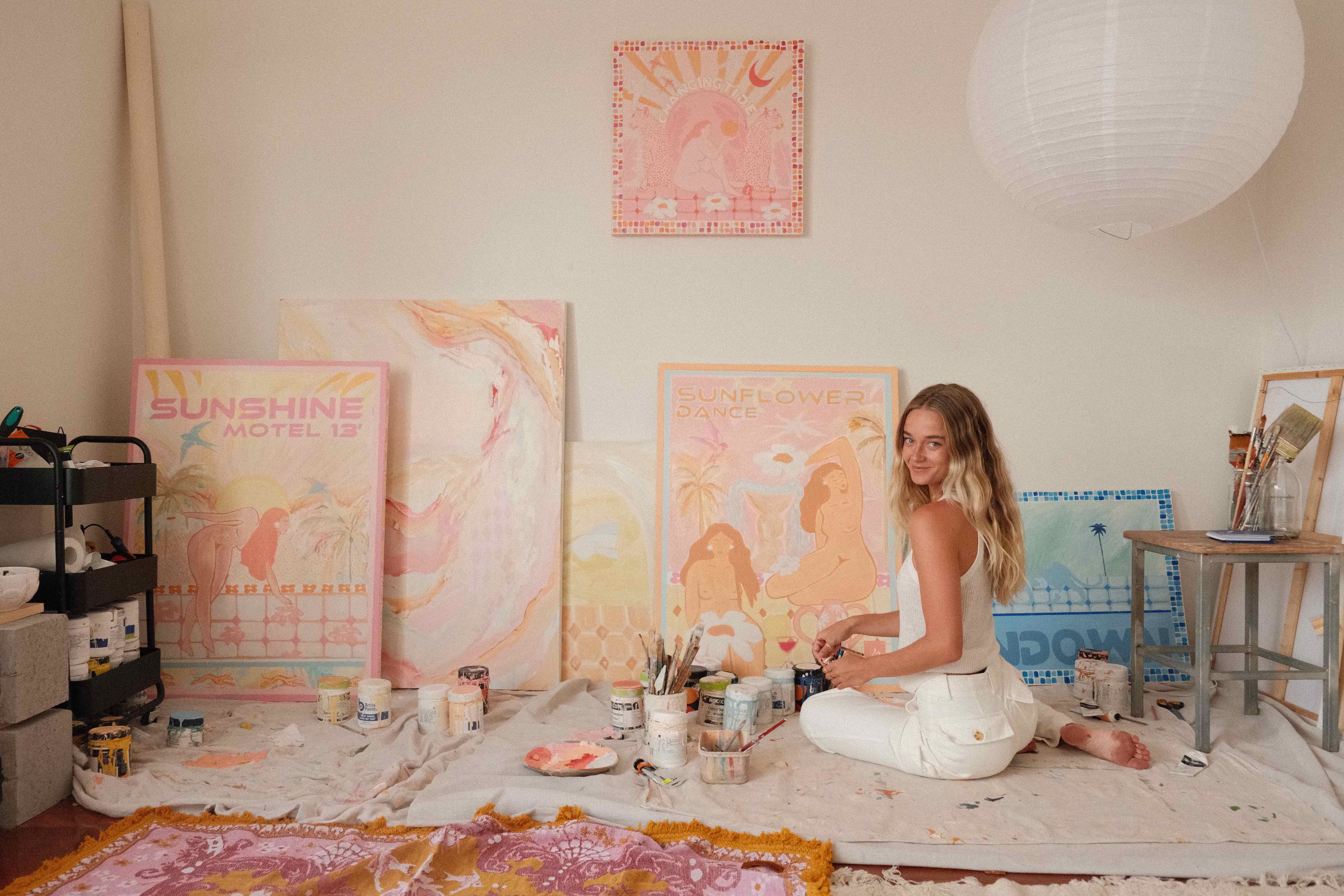 Gold Coast Artist Em Fennell’s Favourite Feel-Good Place For Inspiration