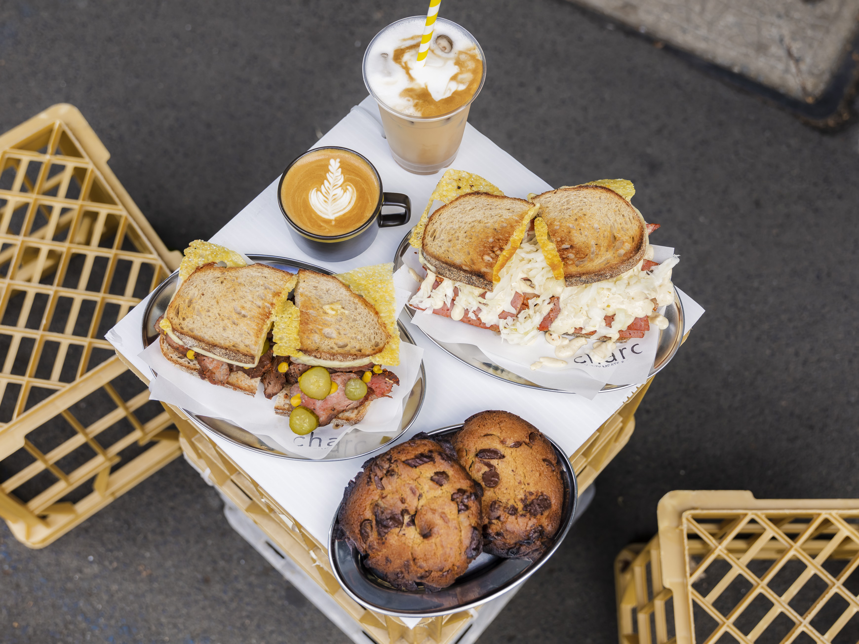 At Charc in Chippendale the Sangas Are Stacked With Smoked Wagyu and ...