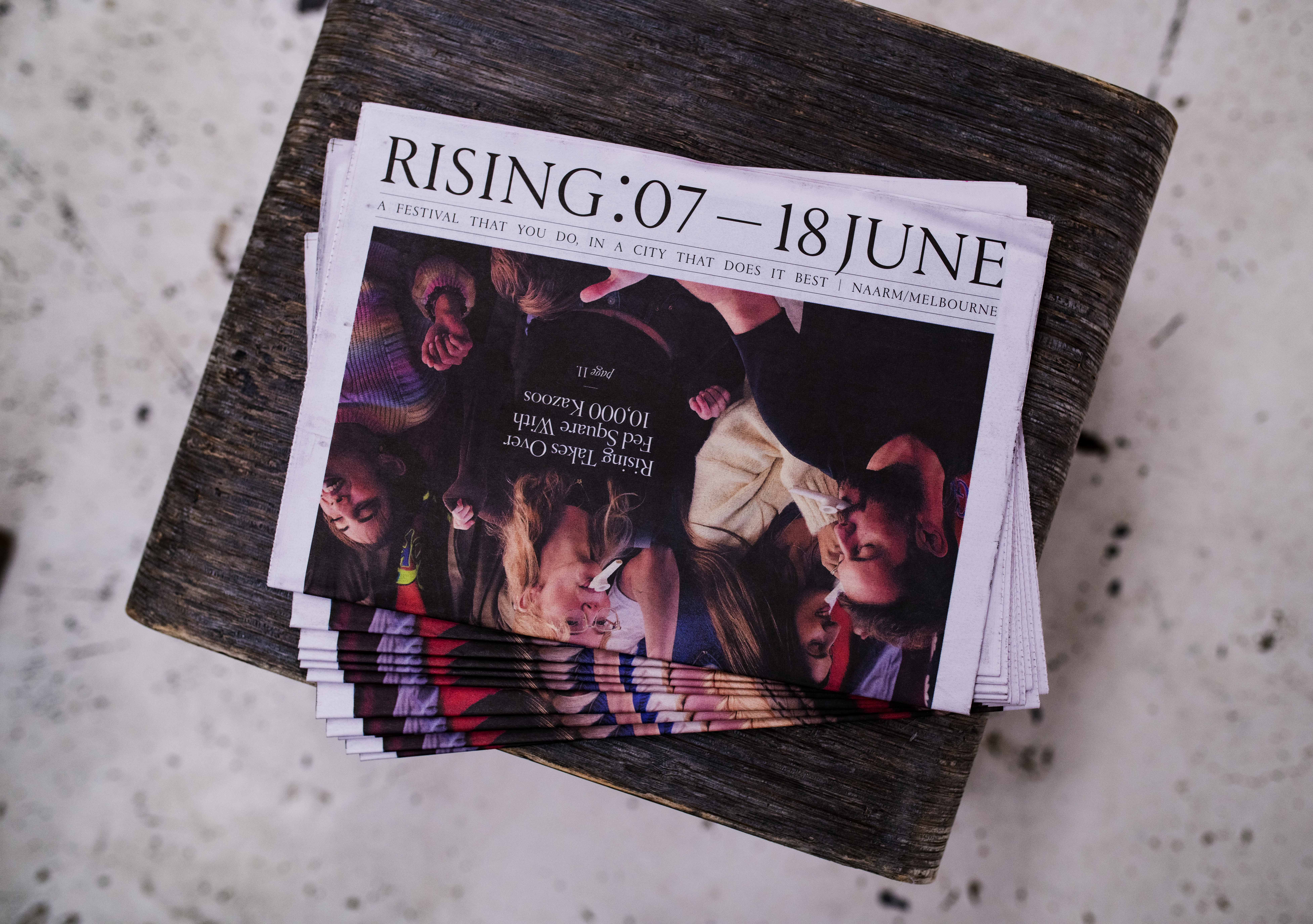 Out Now: A Special Print Edition Dedicated to Rising 2023
