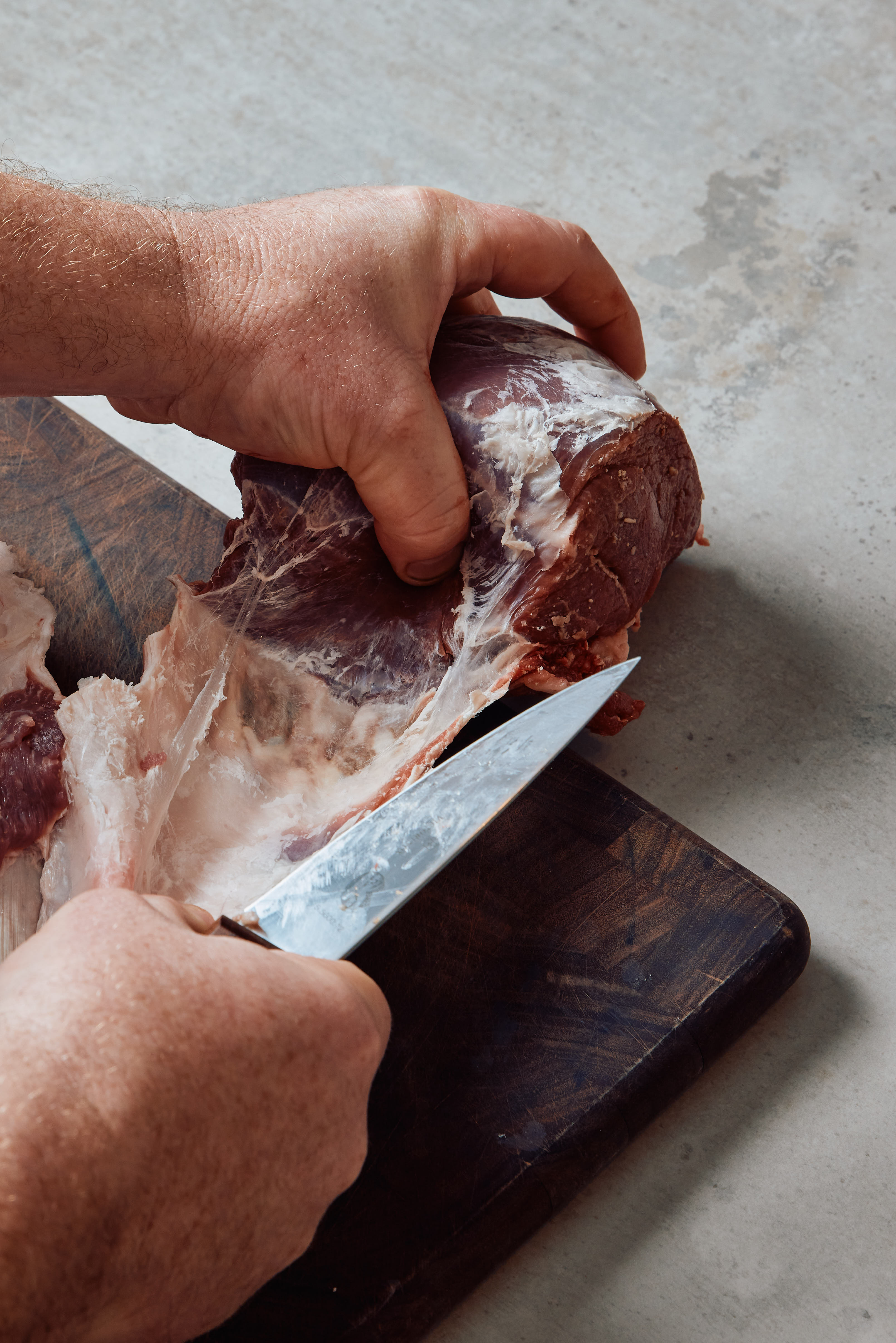 How To Break Down a Leg of Lamb at Home