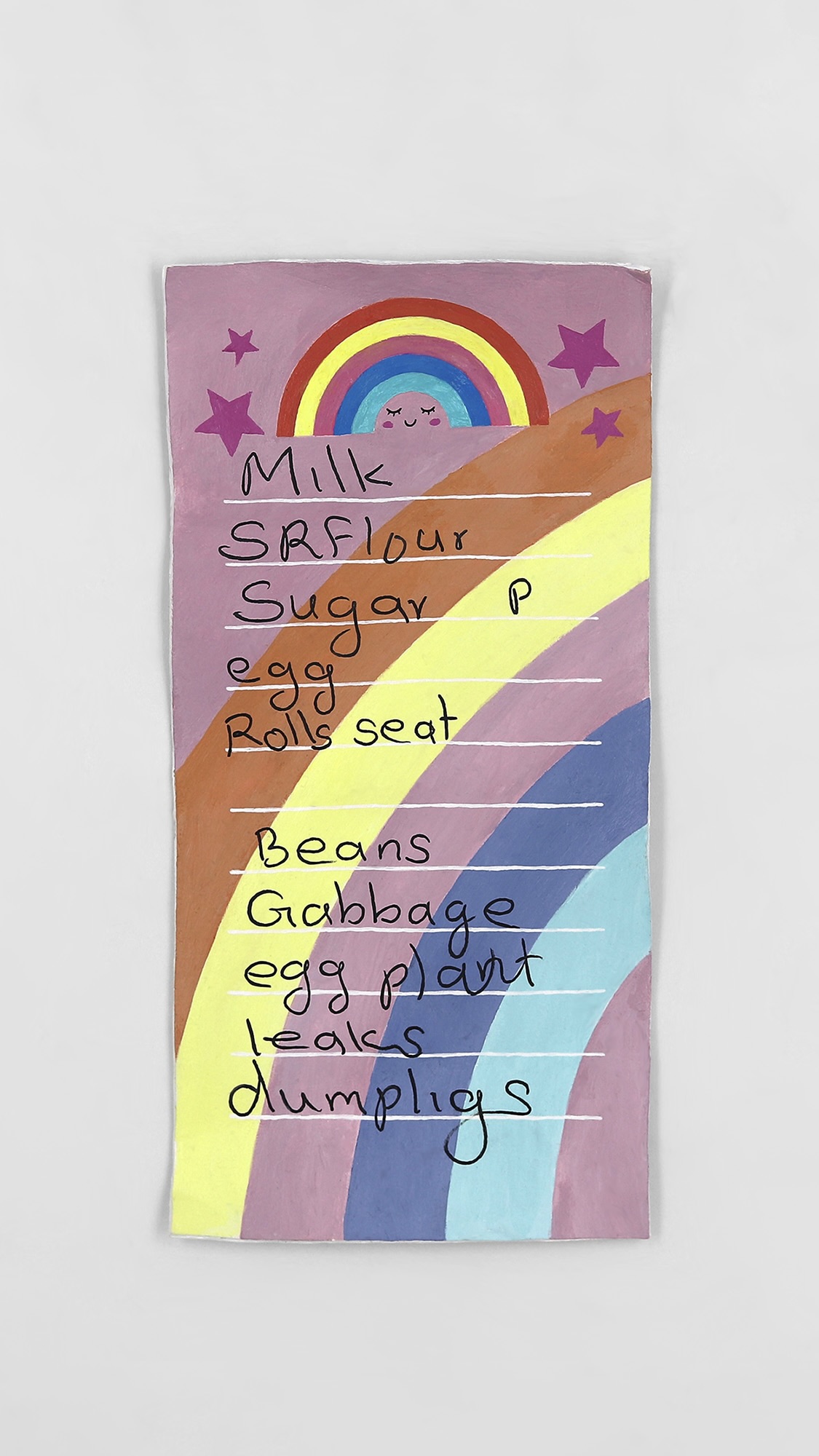 Kenny Pittock's Ceramics Combine Sculpture With Shopping Lists | Broadsheet