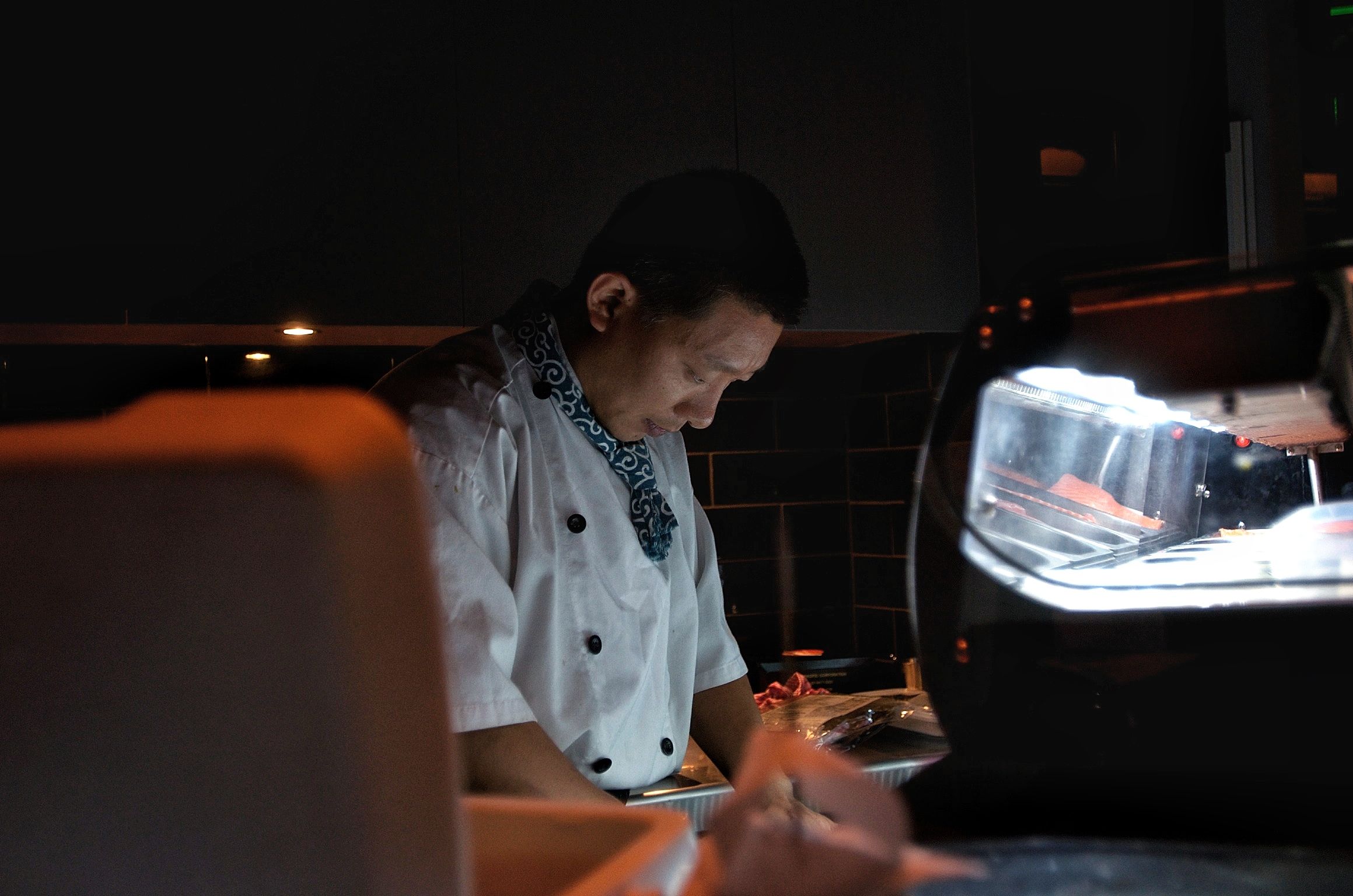 Bento and Sochu at Kuki Tanuki