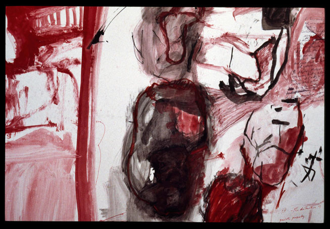 Mike Parr's Easter Island Portraits