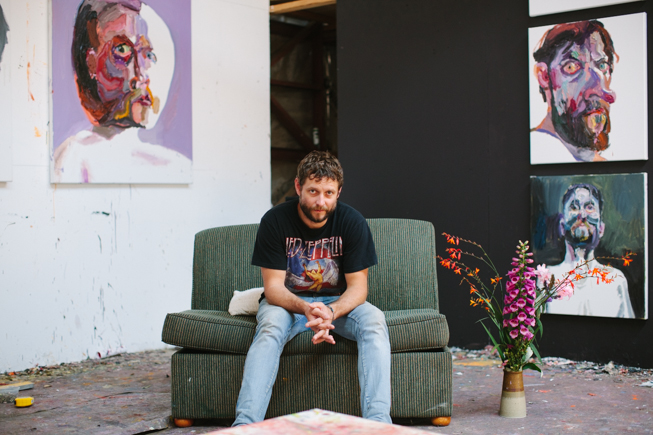 Studio Visit – Ben Quilty