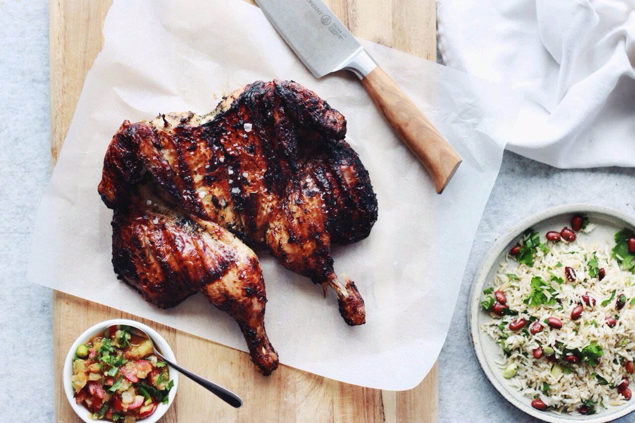 Boozy Food: Hey Tucker's Brick Chicken