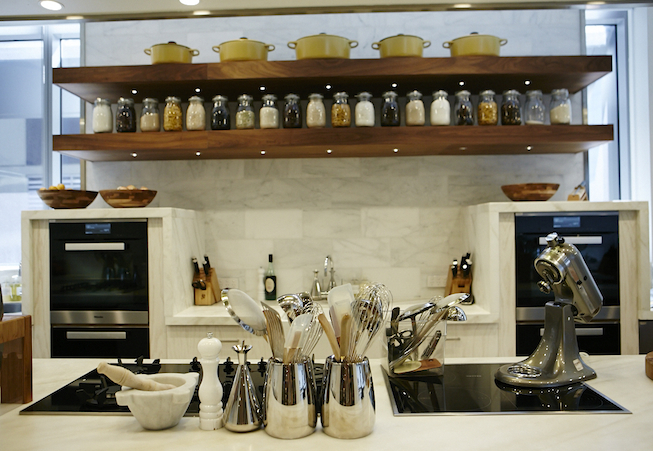 Valentine's Day cooking class at Williams-Sonoma