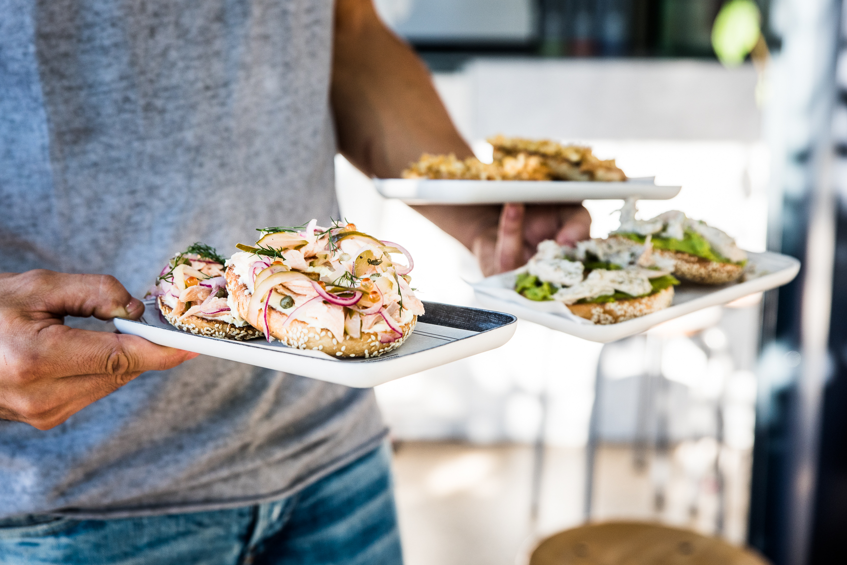 Wood-Fired Bagels in Woolloomooloo