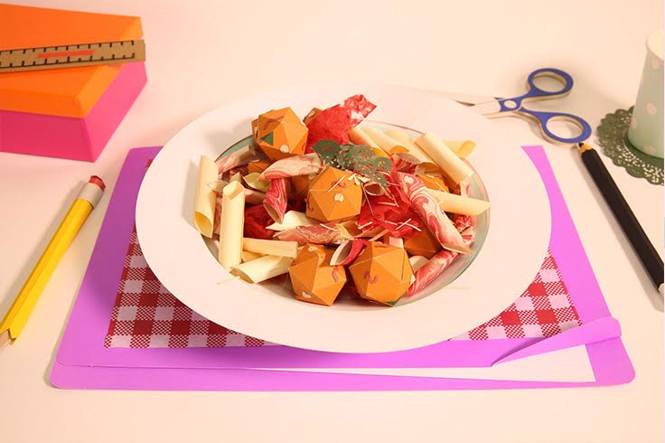 Watch: Your Favourite Meals, Made Entirely of Paper