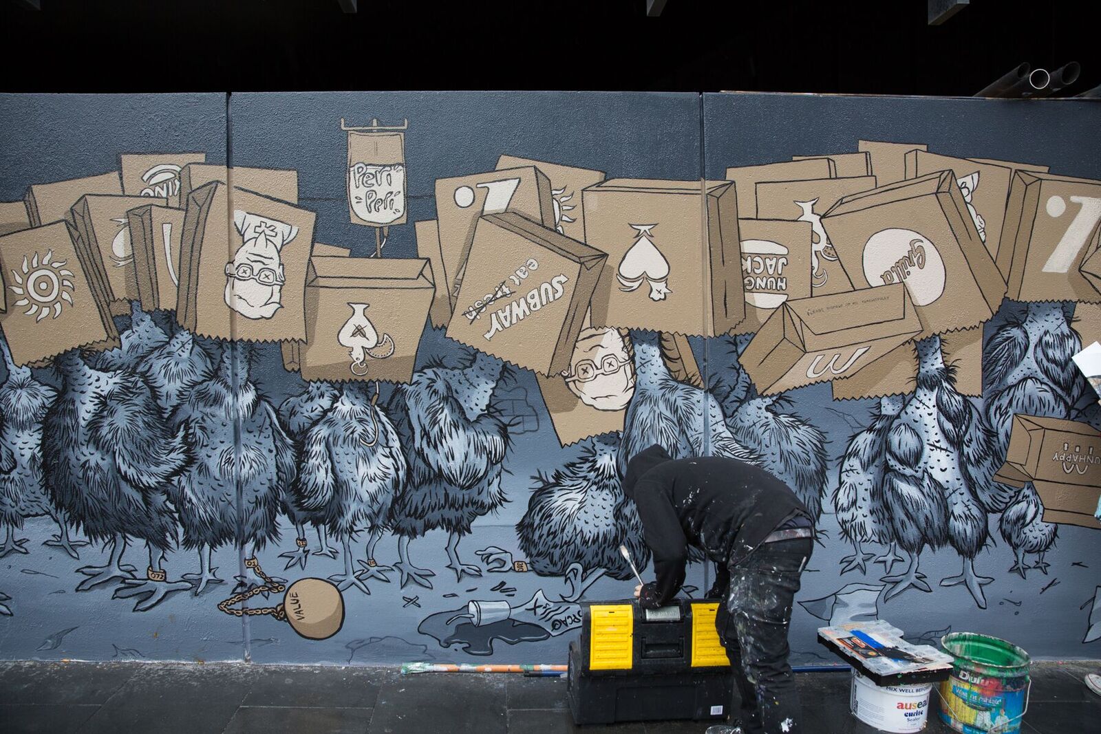 Australian Fast-Food Chain Points the Finger at Every Other Fast-Food Chain