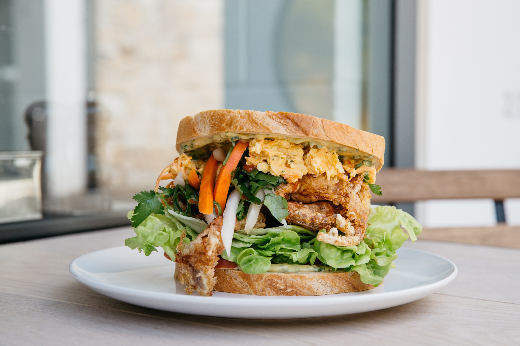 Republic Sandwiches’ Soft Shell Crab Sandwich