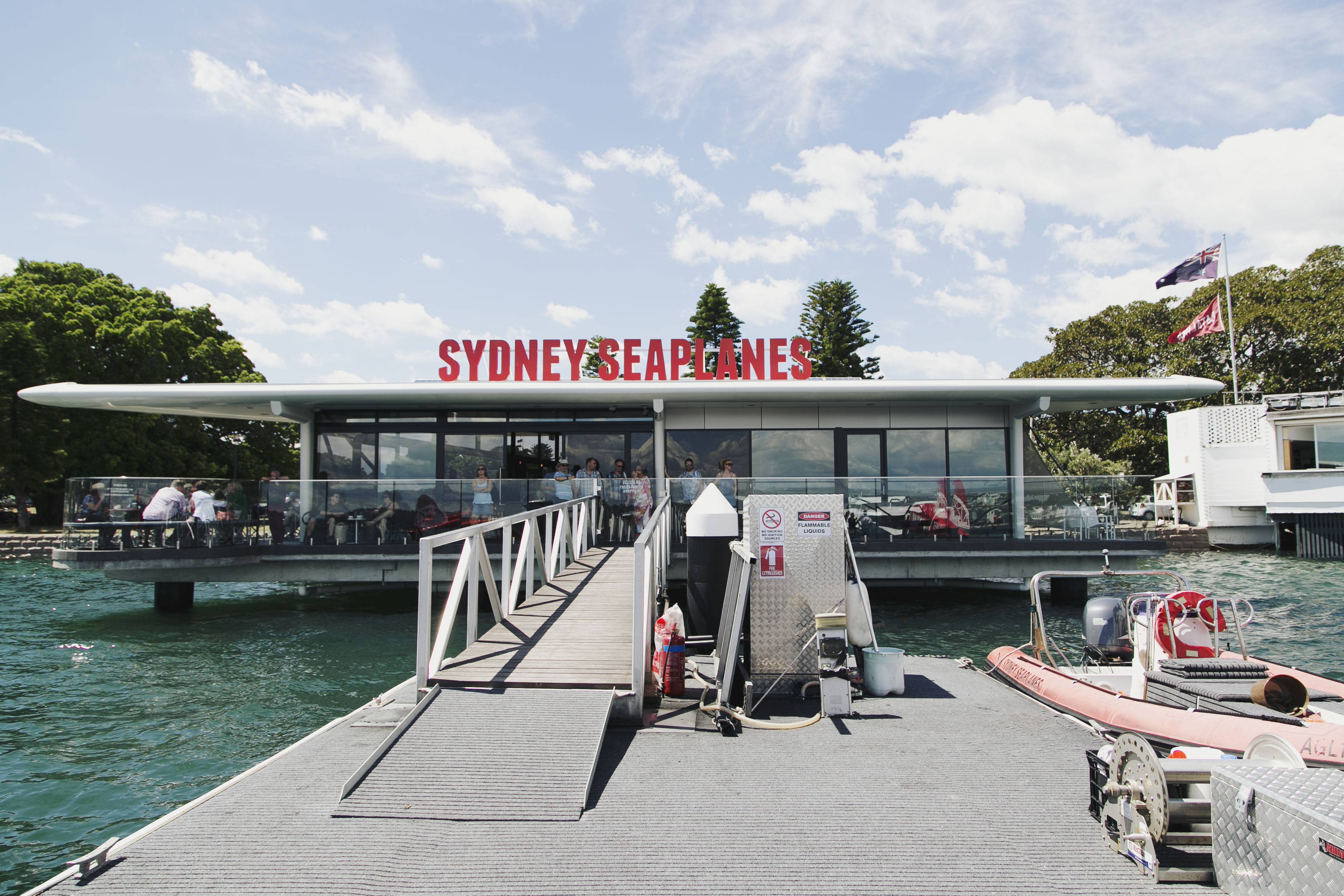 Sydney Seaplane Terminal Re-Opens in Rose Bay
